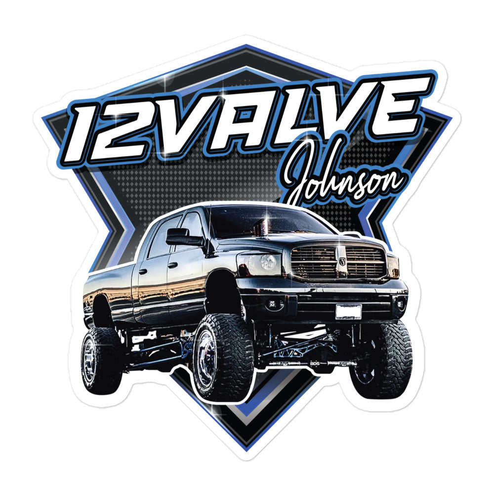 12Valve Johnson Sticker – Fascia Apparel LLC